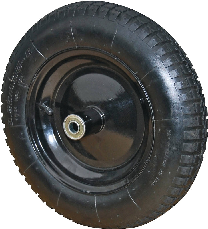 ProSource PR1601 Wheelbarrow Wheel with Tube, 280 lb Max Load, 16 in D ...