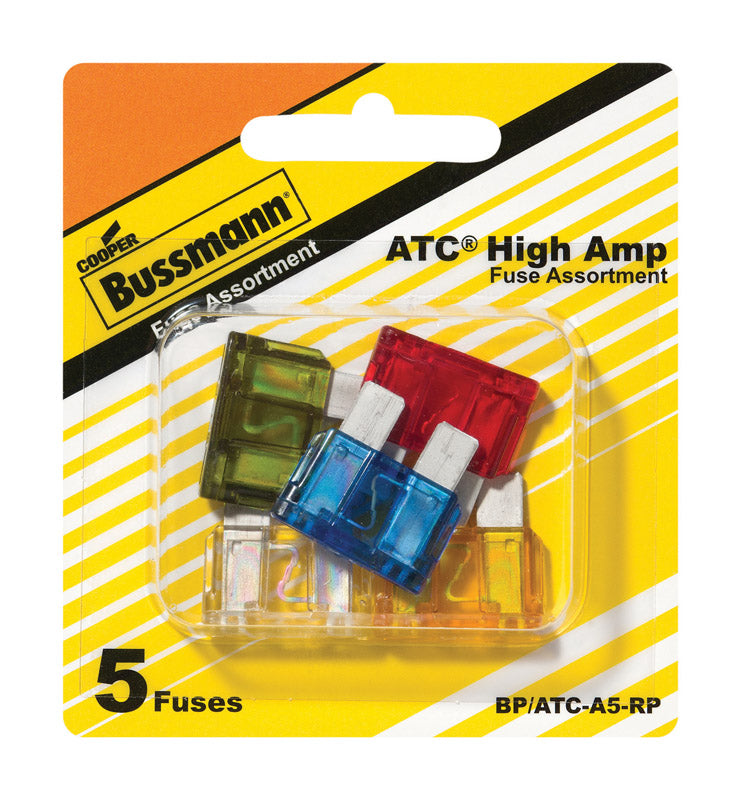 Bussmann 30 amps ATC Blade Fuse 5 pk – Shell Lumber and Hardware