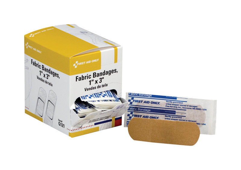 First Aid Only Fabric Bandages 50 pk – Shell Lumber and Hardware