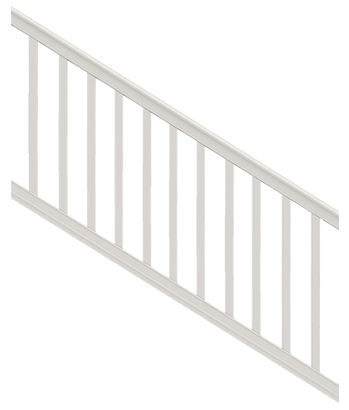 Xpanse Premier 73012466 Stair Rail Kit with Baluster, 6 ft L Actual, S ...