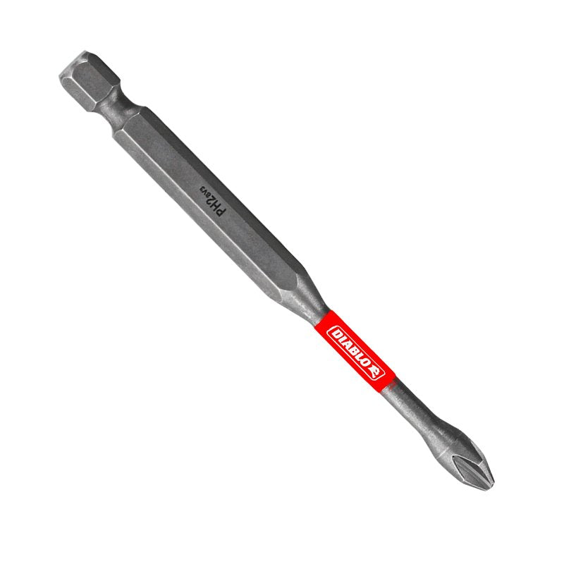 Diablo DPH235P1 Screwdriver Insert Bit, #2 Drive, Phillips Drive, 3-1 ...