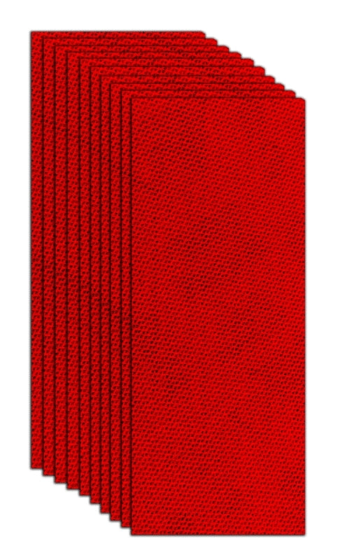 Diablo SandNet DND234ASTS10N Sanding Sheet Pack, 5 in L, 2-3/4 in W, C ...