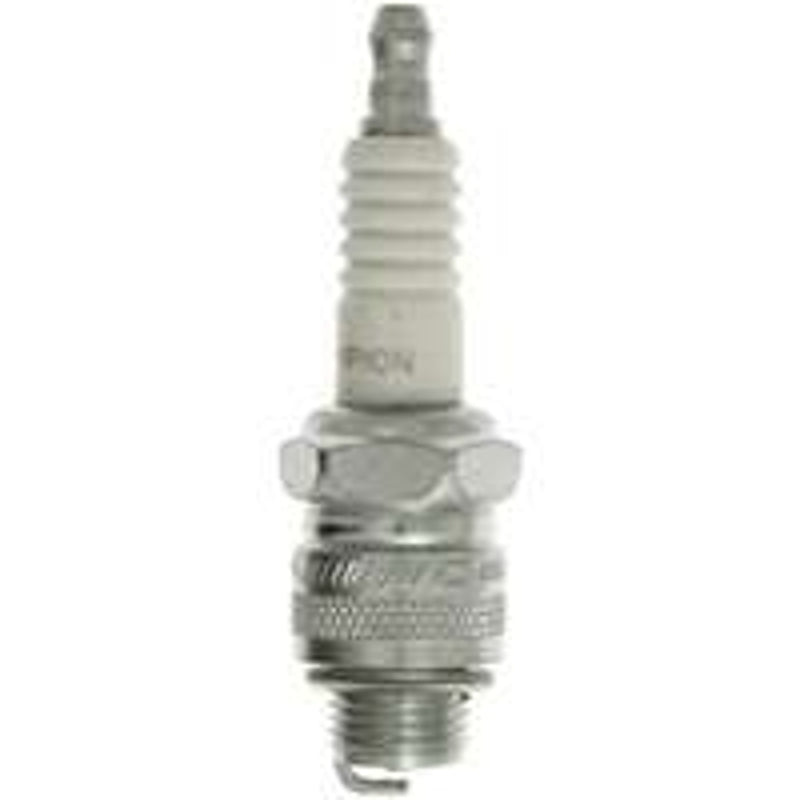 Champion RJ12C Spark Plug, 0.027 to 0.033 in Fill Gap, 0.551 in Thread ...