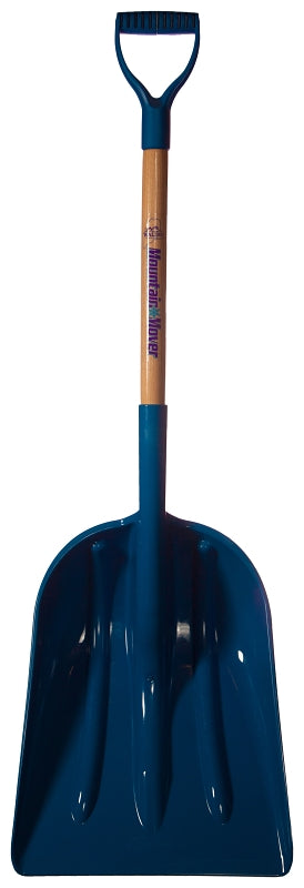 Mount Waldo Plastics 12GSWB Scoop Shovel, 12 in W Blade, Ash Handle ...
