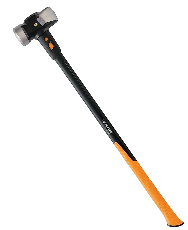 Fiskars IsoCore Series 750610-1001 Hammer, 8 lb Head, Sledge, Steel He ...