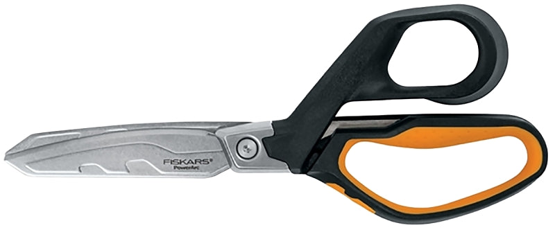 Fiskars 710140-101 Shear Serrated Snip, 8 in OAL, Stainless Steel Blad ...