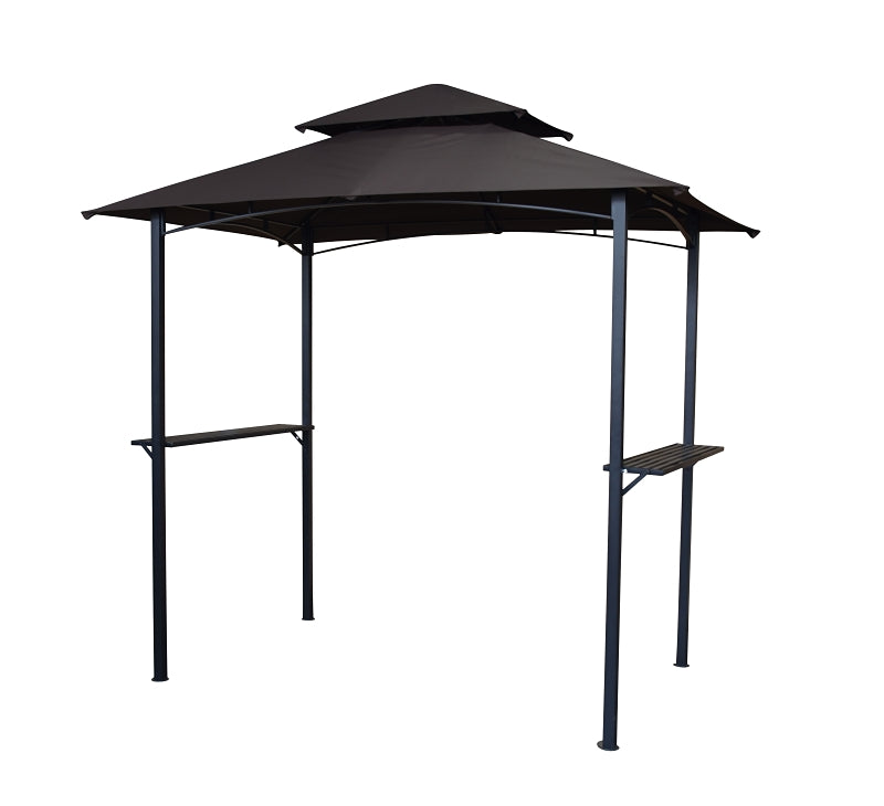 Seasonal Trends 59662 Windsor Grill Gazebo, 94.88 in W Exterior, 59.45 ...