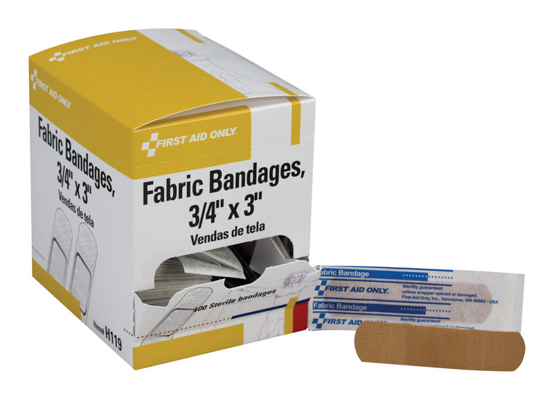 First Aid Only Fabric Bandages 100 pk – Shell Lumber and Hardware