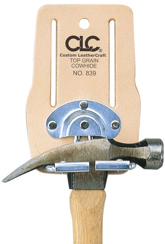 CLC Tool Works Series 839 Hammer Holder, Leather, Tan, 7-1/2 in W, 2.4 ...