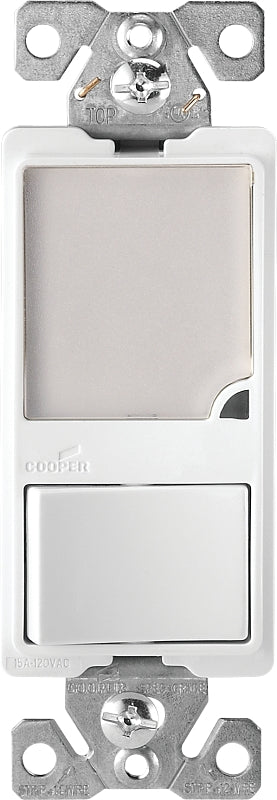 Eaton Cooper Wiring Patrol Series 7738W-K-L Night Light, 4.19 in L x 1 ...