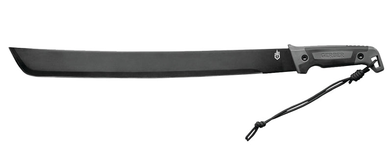 Gerber 31-002848 Bush Machete, Steel Blade, Nylon Handle, Grip Handle ...