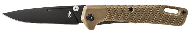 Gerber 31-004068 Folding Knife, 3.1 in L Blade, Stainless Steel Blade ...