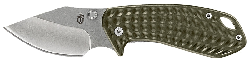 Gerber 31-003513N Folding Knife, Steel Blade, Aluminum Handle – Shell ...