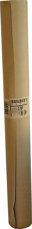 Trimaco 35140/25 Floor Paper, 140 ft L, 35 in W, Kraft Paper, Brown, F ...