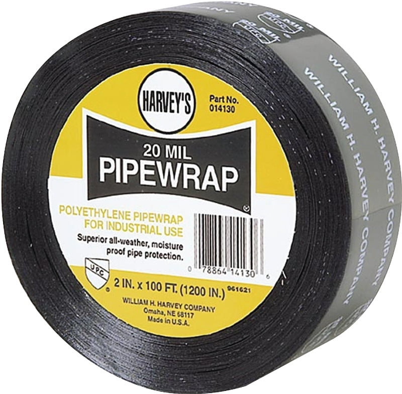 Harvey 14130 Pipe Wrap, 100 ft L, 2 in W, 20 mil Thick, Black – Shell ...