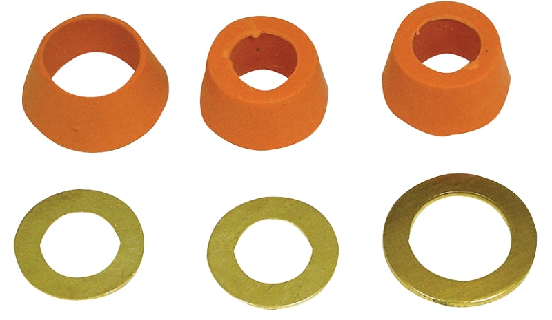 Danco 80330 Cone Washer, 3/8, 1/2 in Dia, Rubber, Orange – Shell Lumber ...
