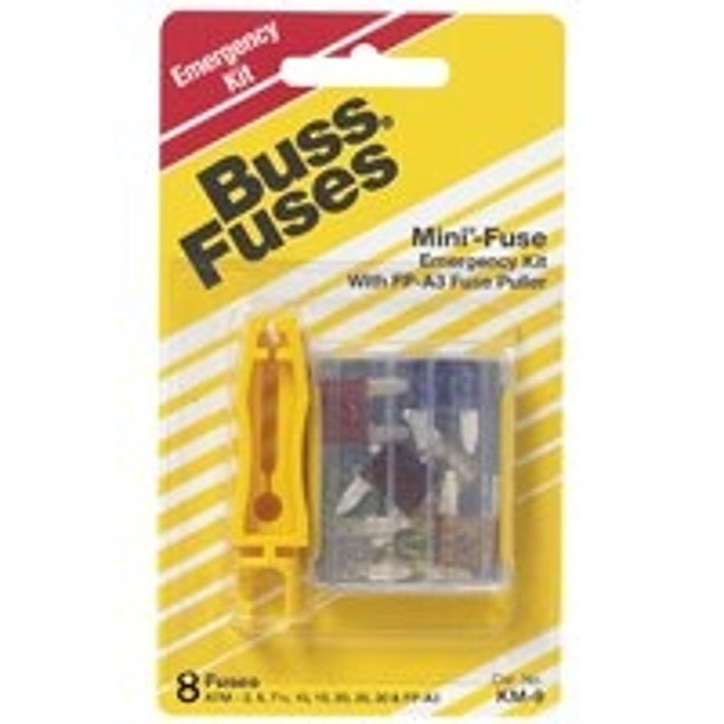 Bussmann BP/ATM-AH8-RPP Fuse Kit, 1 kA Interrupt, Blade Fuse, 32 VDC ...