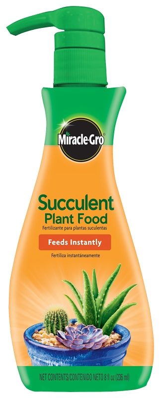 Miracle-Gro 2000532 Succulent Plant Food, 8 oz Bottle, Liquid, 0.5-1-1 ...
