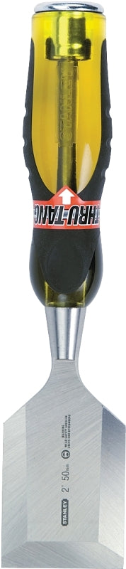 STANLEY Fatmax Thru-Tang 16-981 Chisel, 2 in Tip, 9 in OAL, Carbon Ste ...
