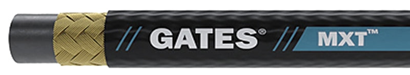 Gates MXT MEGASYS 85037 Wire Braid Hose, 0.551 in OD, 1/4 in ID, 50 ft ...