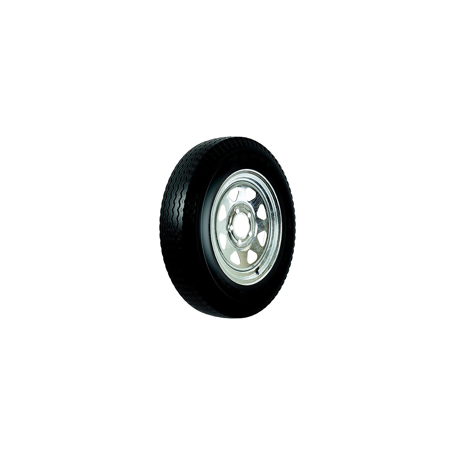 Loadstar Bias Tire and Wheel (Rim) Assembly 530-12 5 Hole 6 Ply – Shell ...