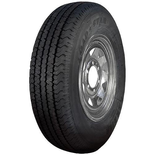 Loadstar ST Radial Tire and Wheel (Rim) Assembly ST225/75R-15 6 Hole D ...