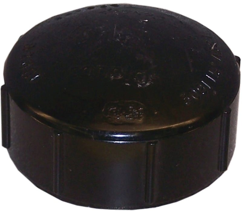 Canplas 103091BC Pipe Cap, 1-1/2 in, FIP, ABS, Black, SCH 40 Schedule ...