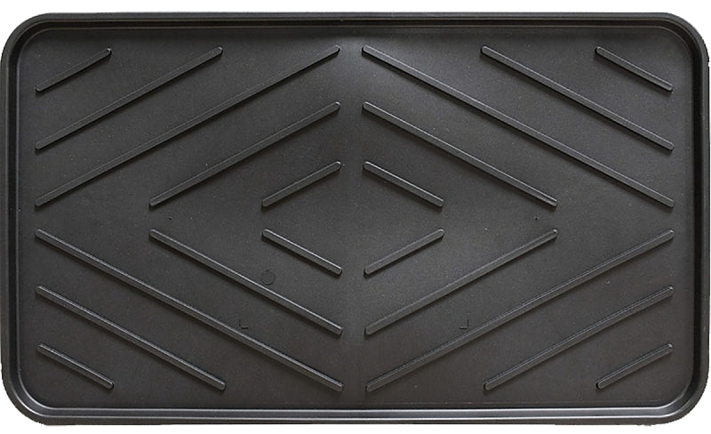 Multy Home MT1000010 Boot Tray, Polypropylene, Black, 14 in L, 25 in W ...