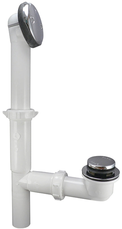 Keeney 63WK Bath Drain, Plastic, Chrome, For: All Standard Size Tubs ...