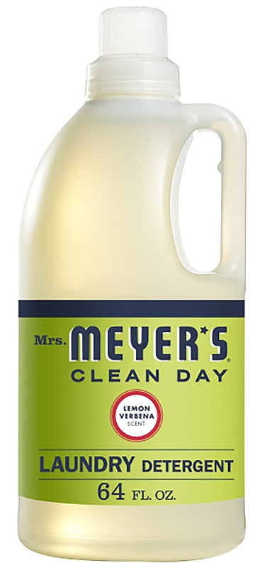 Mrs. Meyer's Clean Day 14631 Laundry Detergent, 64 oz Bottle, Liquid ...