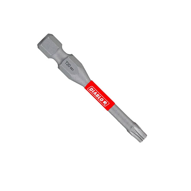 Diablo DT202P15 Screwdriver Insert Bit, #20 Drive, Torx Drive, 2 in L ...