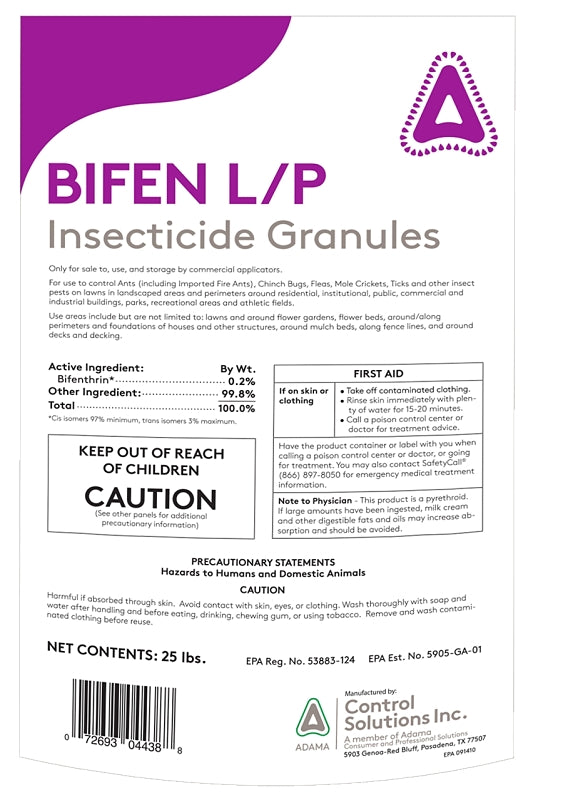 CSI 82004438 Bifen L/P Insecticide Granules, 25 lb, Bag – Shell Lumber ...