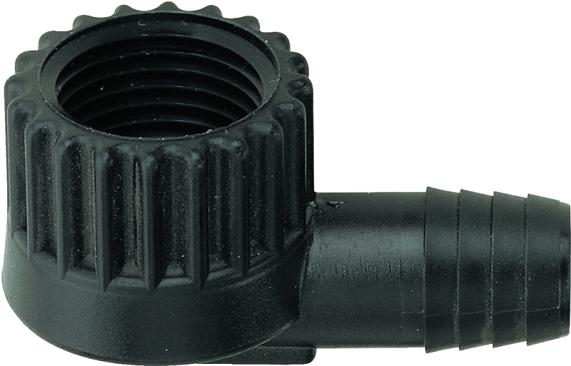 Toro 53306 Elbow, 3/8 x 1/2 in Connection, Barb x FNPT, Plastic, Pack ...