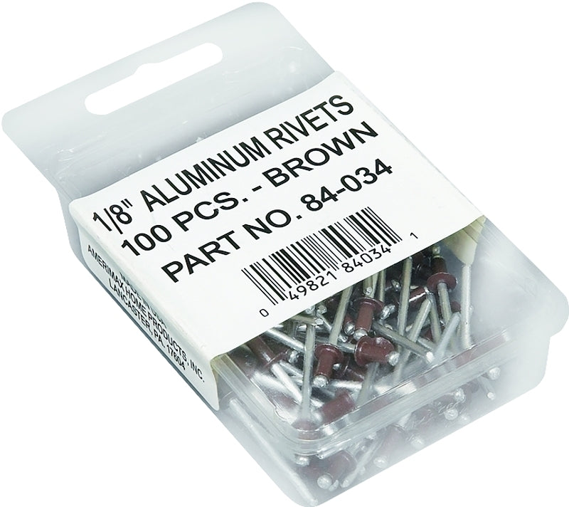 Amerimax 84034 Gutter Rivet, 1-1/2 in L, Aluminum – Shell Lumber and ...