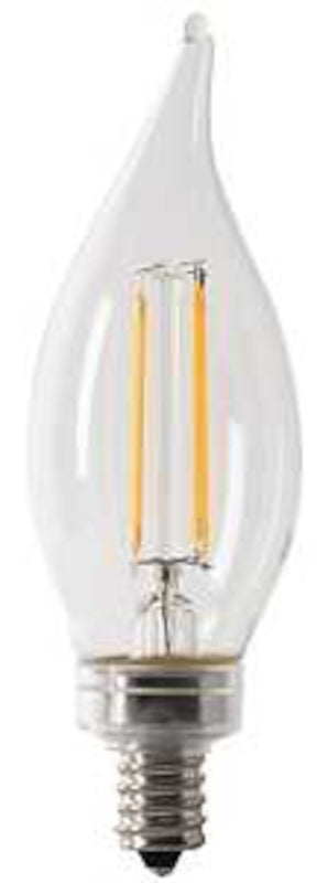 Feit Electric CFC40/950CA/FIL/6 LED Bulb, Decorative, 500 Lumens, 5.5 ...