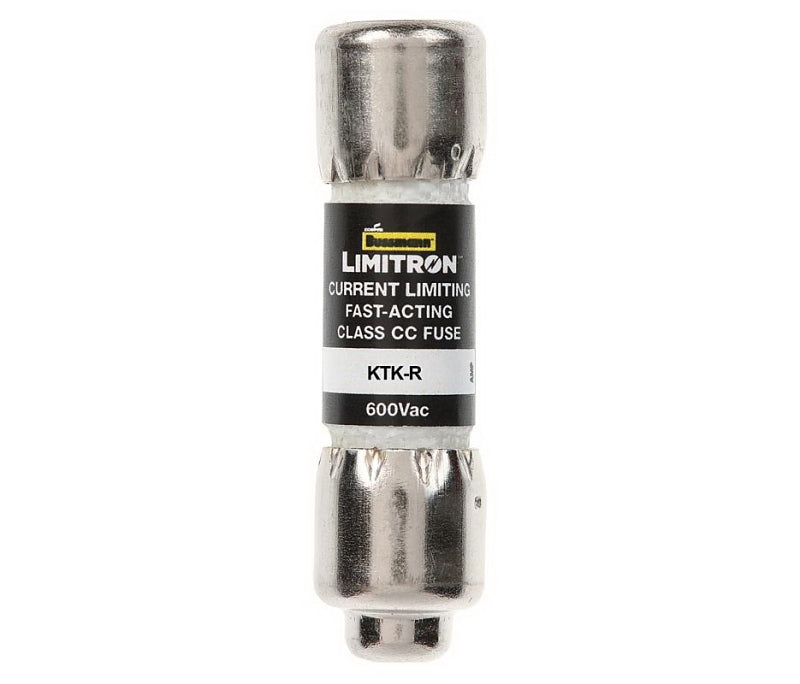 Bussmann KTK-R-25 Fast Acting Fuse, 25 A, 600 V, 200 kA Interrupt, Mel ...
