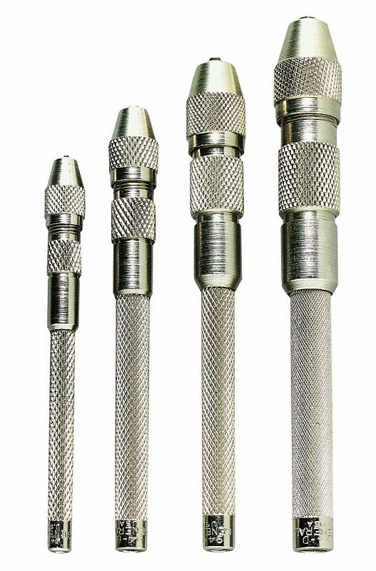 General S94 Pin Vise Set, 0 to 0.187 in, Steel, Silver – Shell Lumber ...