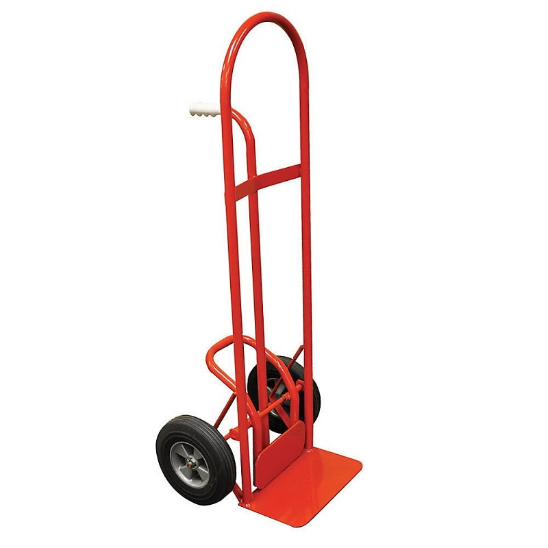 Milwaukee Hand Truck 47025 Hand Truck, 14 in W Toe Plate, 8 in D Toe P ...