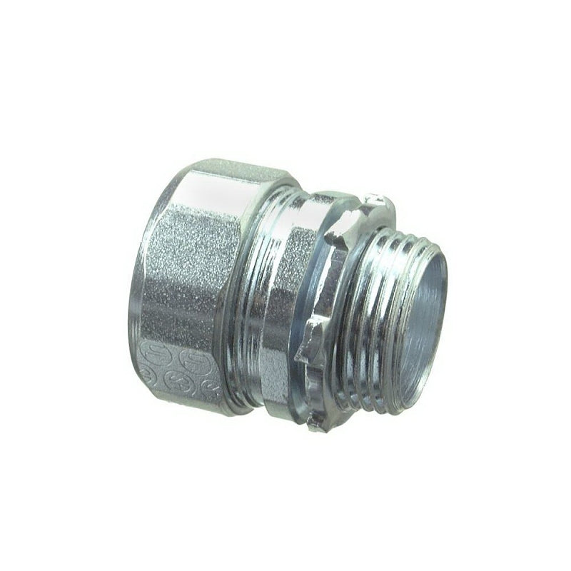 Halex 63510 Rigid Conduit Connector, 1 in Compression, Steel, Each ...