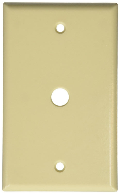 Leviton 001-86013-000 Wallplate, 4-1/2 in L, 2-3/4 in W, 1 -Gang, Plas ...