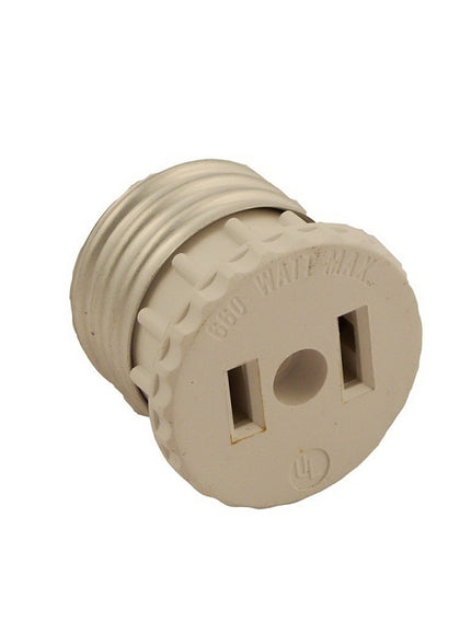 Leviton C22-00125-000 Lamp Holder Adapter, 660 W, White – Shell Lumber ...