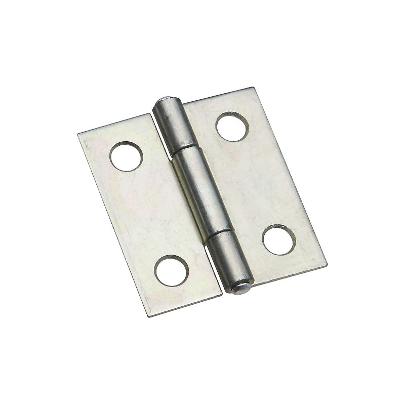 National Hardware N146-043 Narrow Hinge, 1-1/2 in W Frame Leaf, 0.045 ...