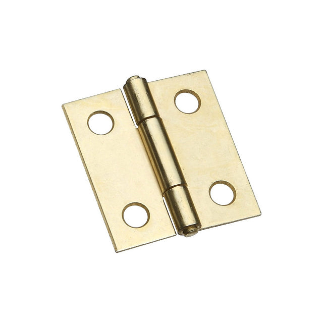 National Hardware N146-068 Narrow Hinge, 1-1/2 in W Frame Leaf, 0.045 ...