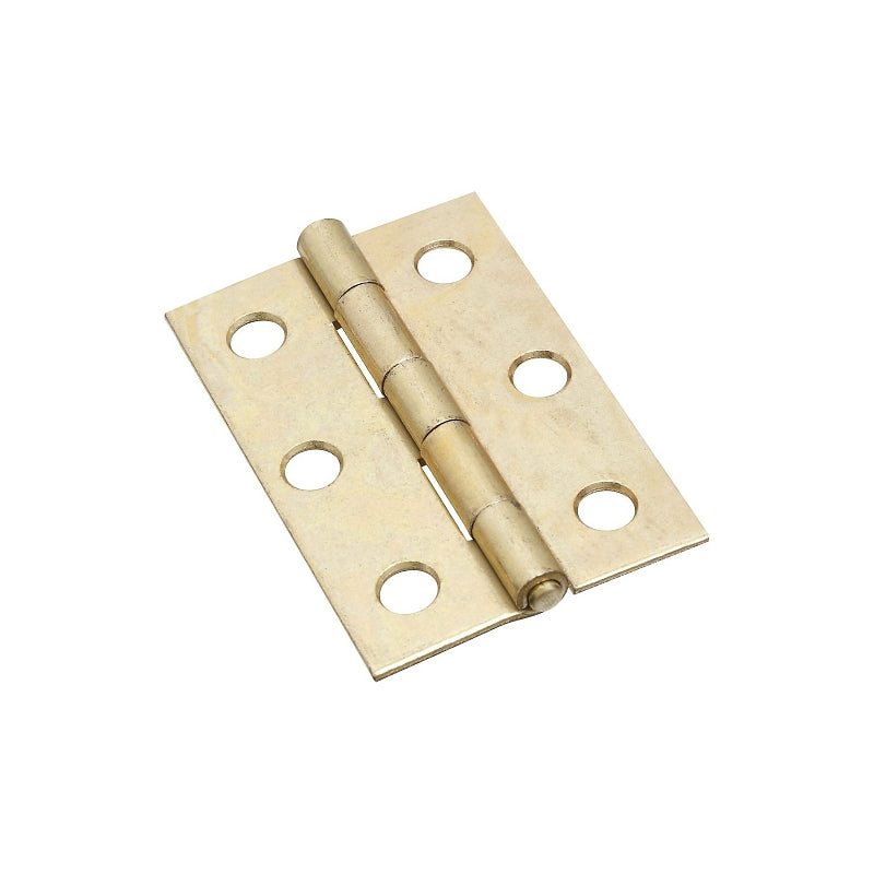 National Hardware N146-290 Narrow Hinge, 2-1/2 in W Frame Leaf, 0.056 ...