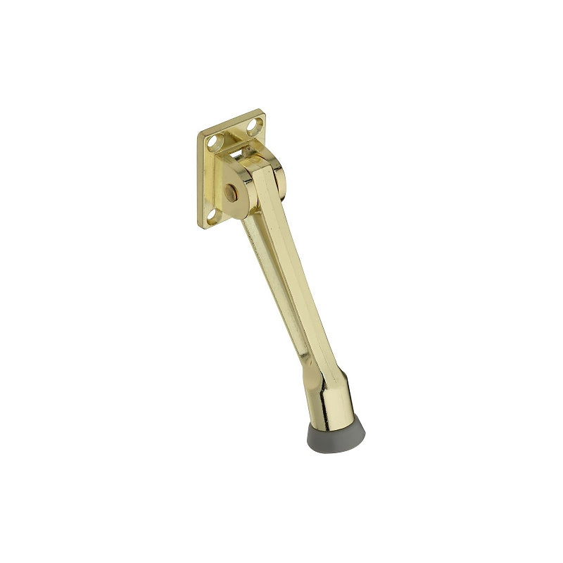 National Hardware V238 Series N184-218 Door Stop, 5 in Projection, Zin ...