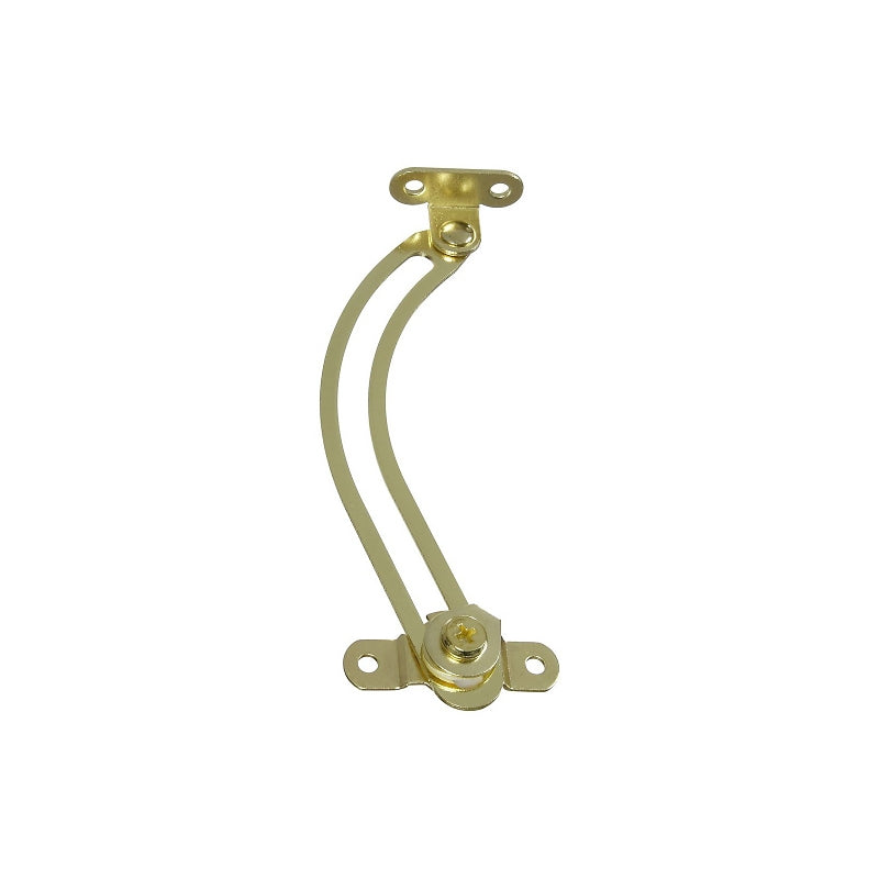 National Hardware N208-652 Friction Lid Support, Steel, Brass, 5-1/2 i ...