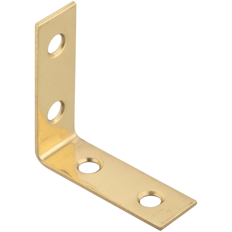 National Hardware V1875 Series N213-397 Corner Brace, 1-1/2 in L, Soli ...