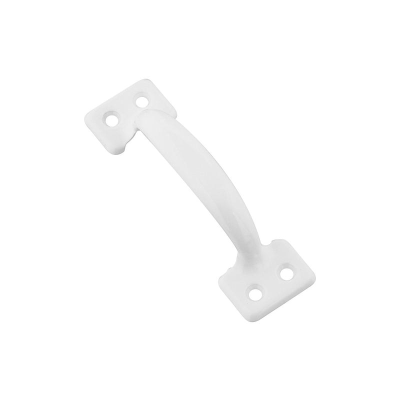National Hardware N248-484 Bar Sash Lift, 4 in L Handle, Steel, White ...