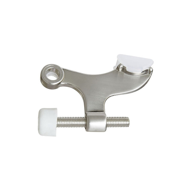 National Hardware N325-589 Hinge Pin Door Stop, Zinc, Satin Nickel ...
