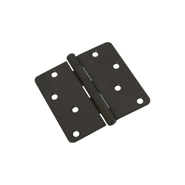National Hardware N830-201 Door Hinge, 1/4 in Corner Radius, 4 in H Fr – Shell Lumber and Hardware